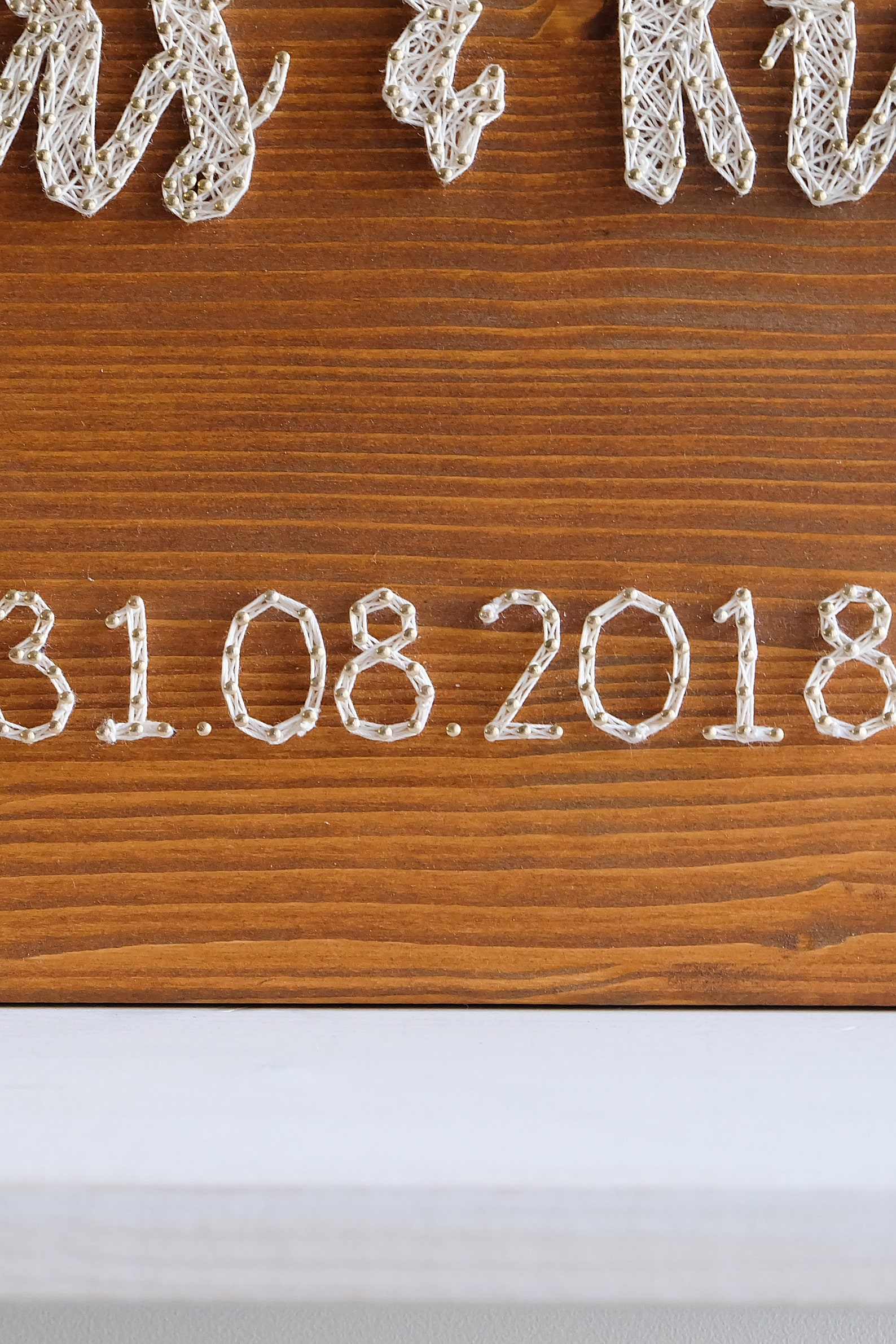 Wedding Sign Decor String Art Wedding Wall Sign Anniversary - Etsy