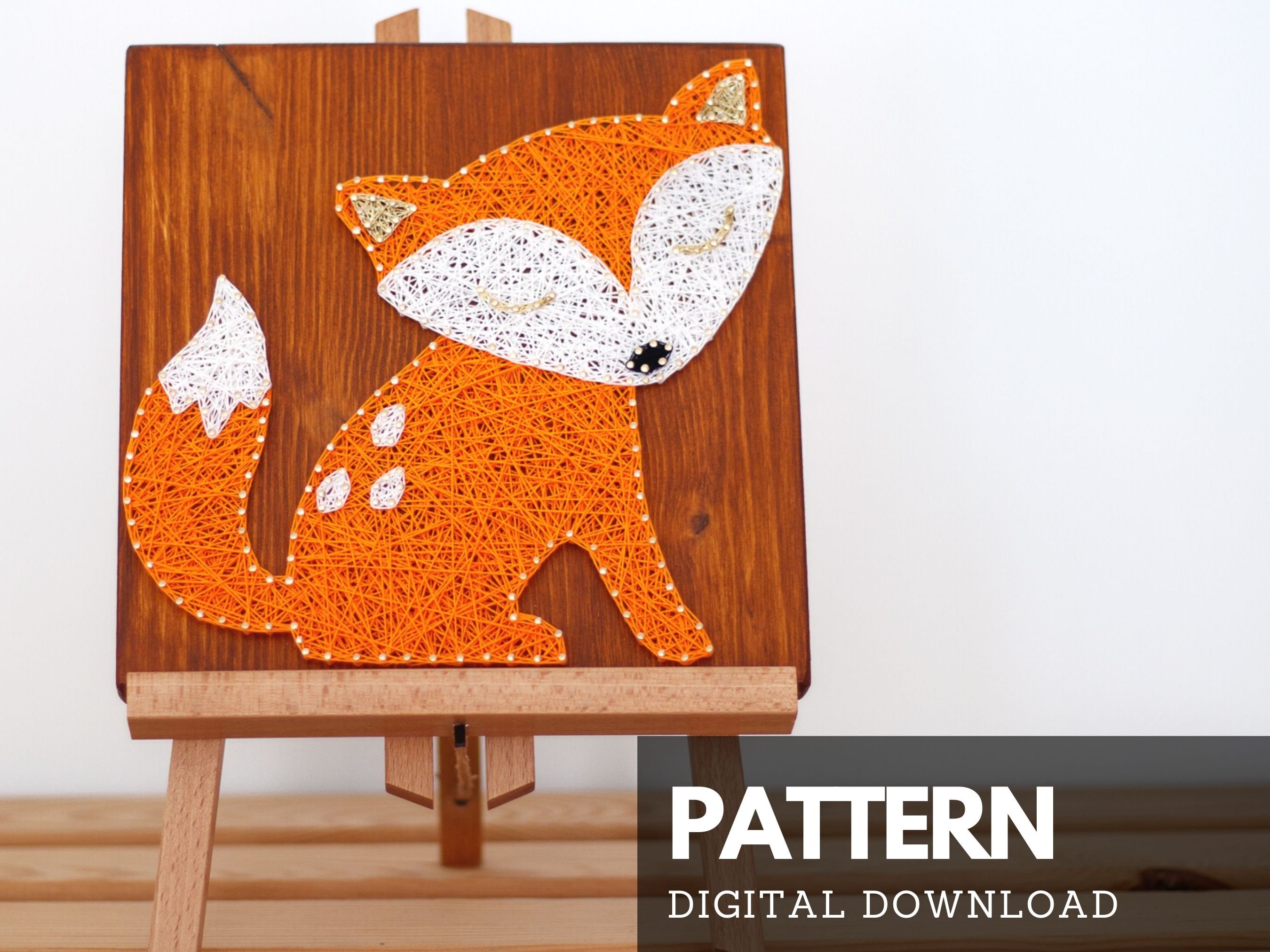 Fox String Art - Etsy