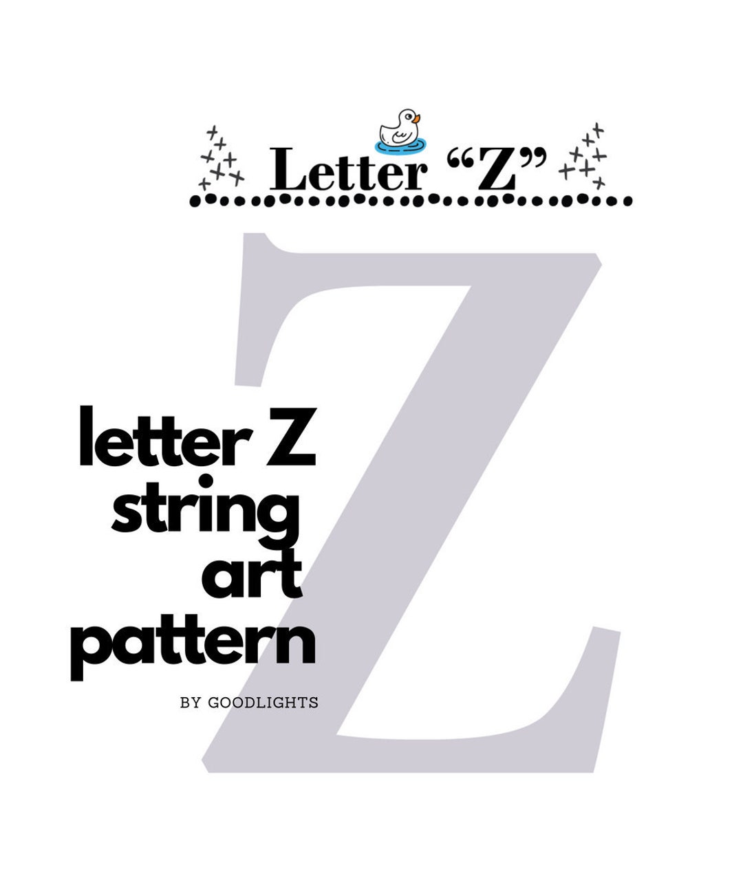 String Art Pattern Printable Pattern Template Tutorial for - Etsy