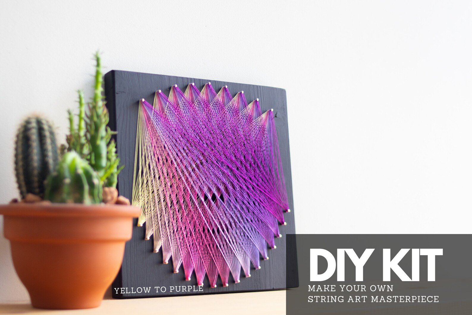 String Art Kit for Adults and Kids String Art Mandala Wall | Etsy