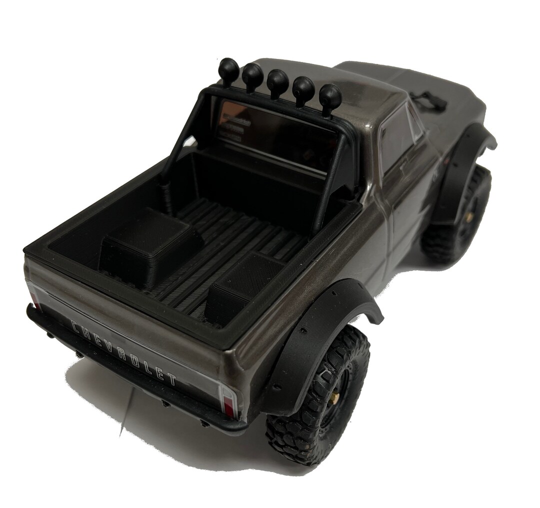 SCX 24 C10 Drop Bed W/ Battery Relocate and Spring Spacers Included ...