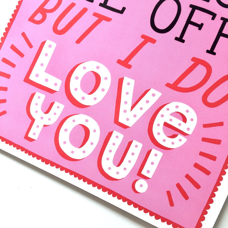 Funny Valentines Card, Cheeky Valentines Card, Rude Valentines Card ...