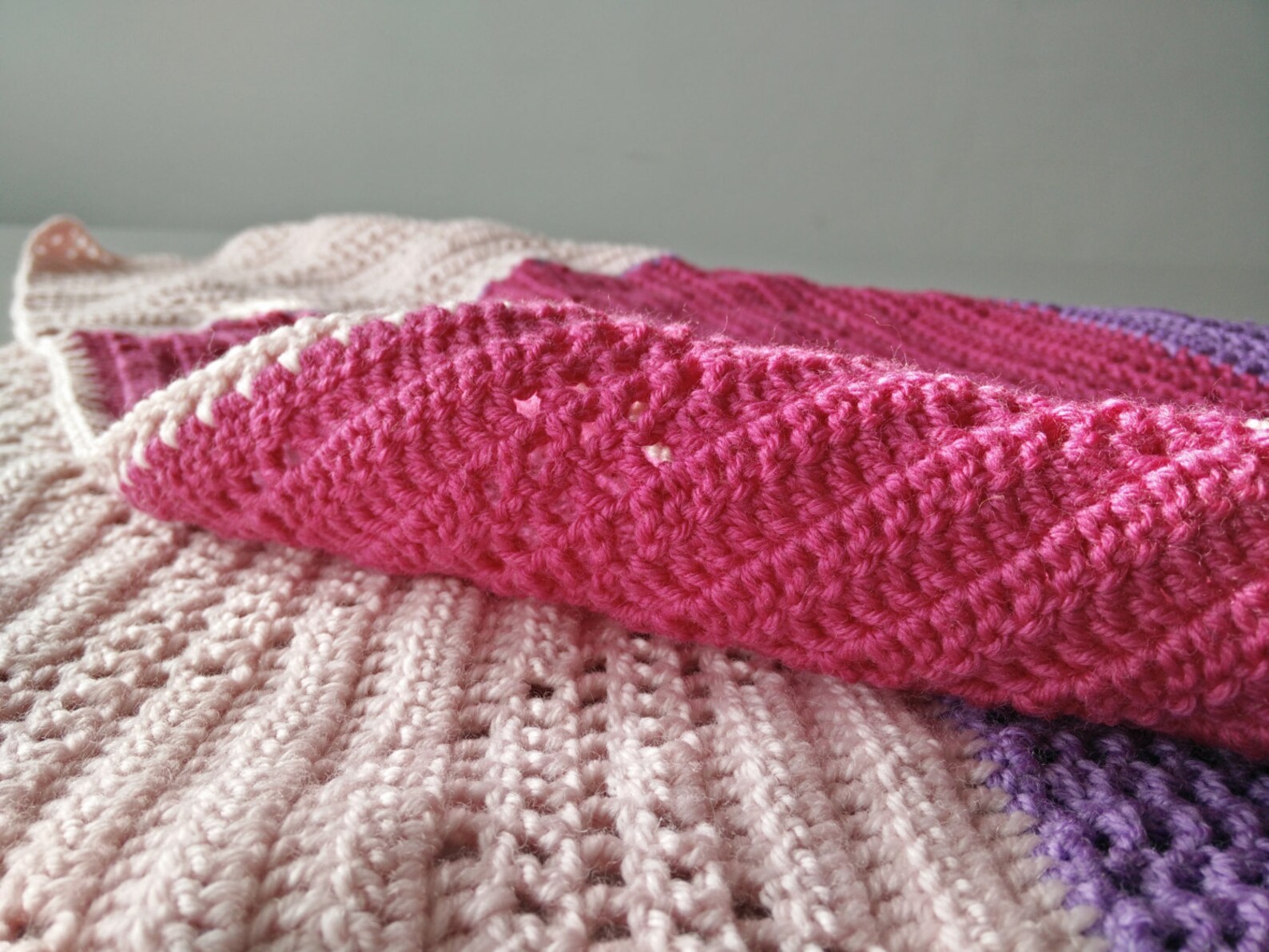 Baby Crochet Wool Blanket. Customizable. Perfect Gift for the Birth ...