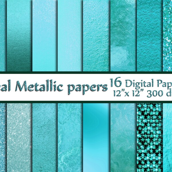 Red and Teal Digital Paper - Etsy