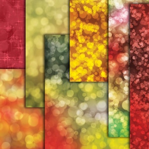 Bokeh Digital Paper: christmas Paper Bokeh Background Christmas ...