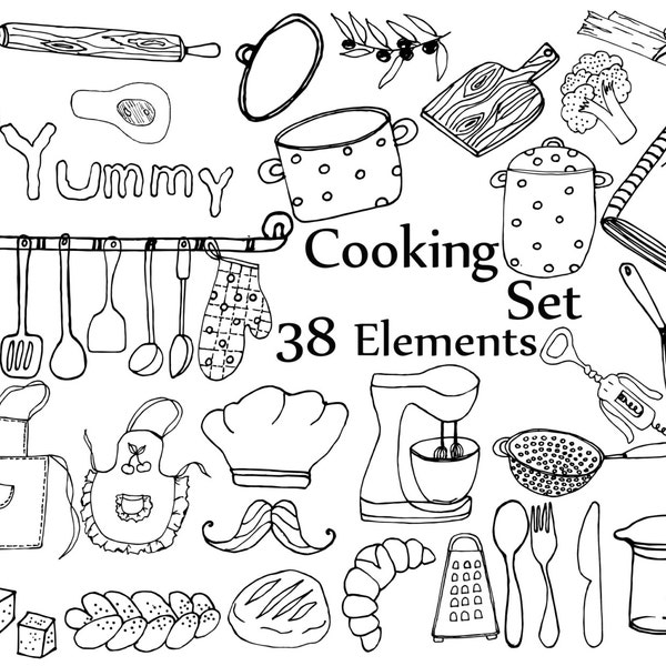 Food Clipart - Etsy
