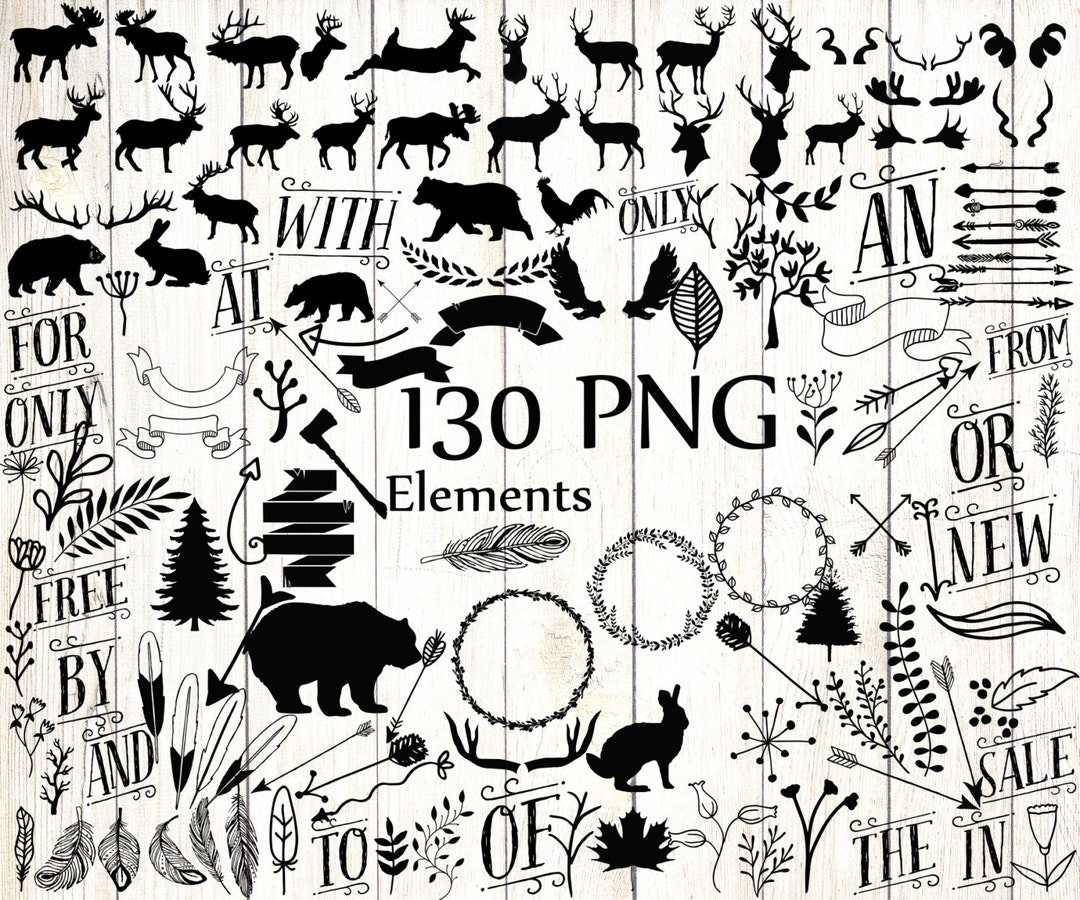 Big Set Decorative Clip Art: "chalkboard Clipart" Wedding Clip Art ...