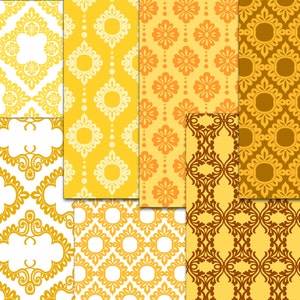 Damask Digital Paper: damask Paper Damask Background Paper Damask ...