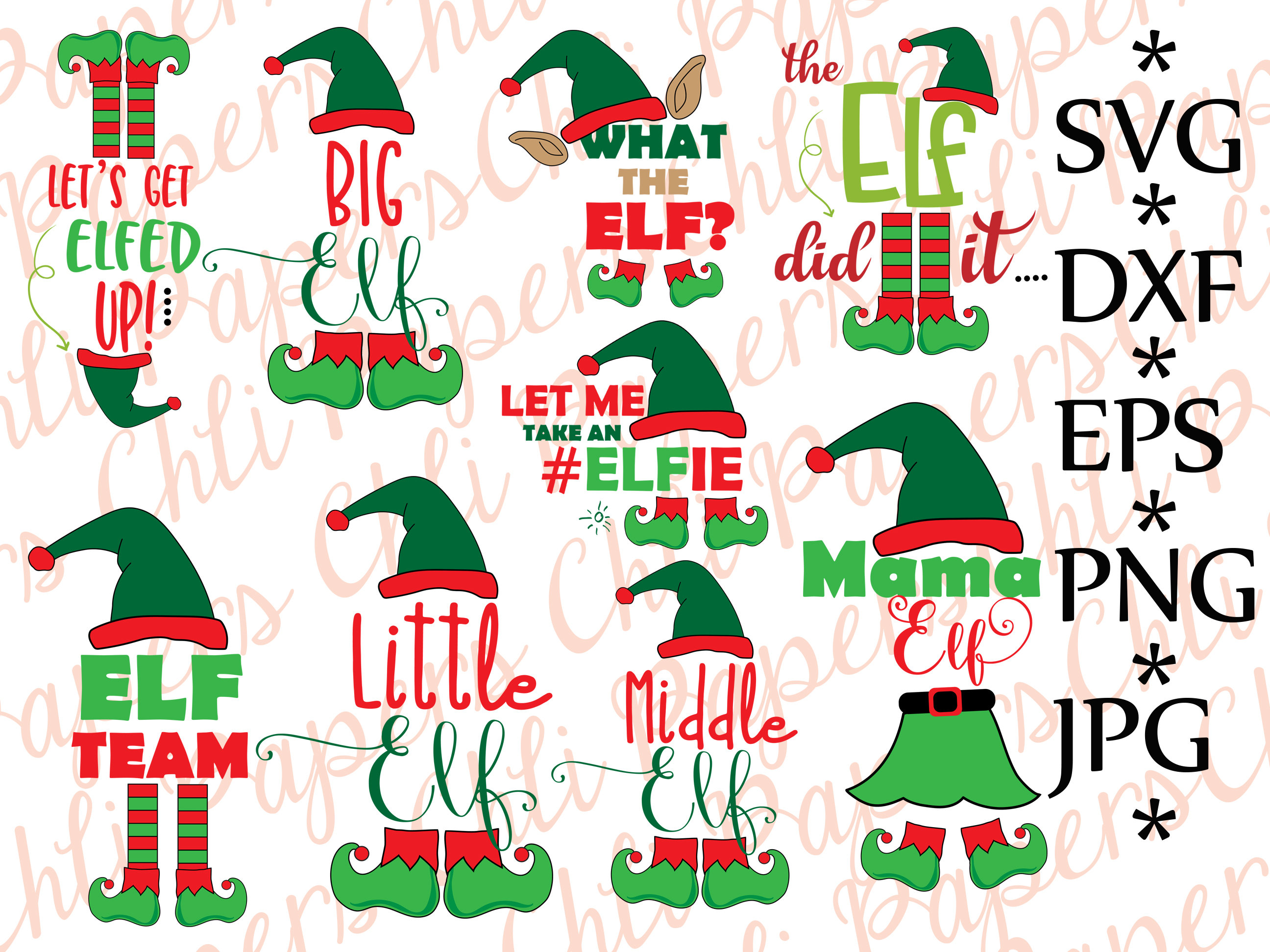 Bundle elf Svg: CHRISTMAS BUNDLE SVG Let Me Take | Etsy
