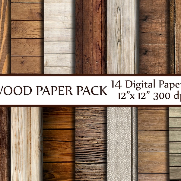 Wood Scrapbook - Etsy