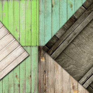 Wood Digital Paper: "wood Paper" Wood Backdrop Painted Wood Texture ...