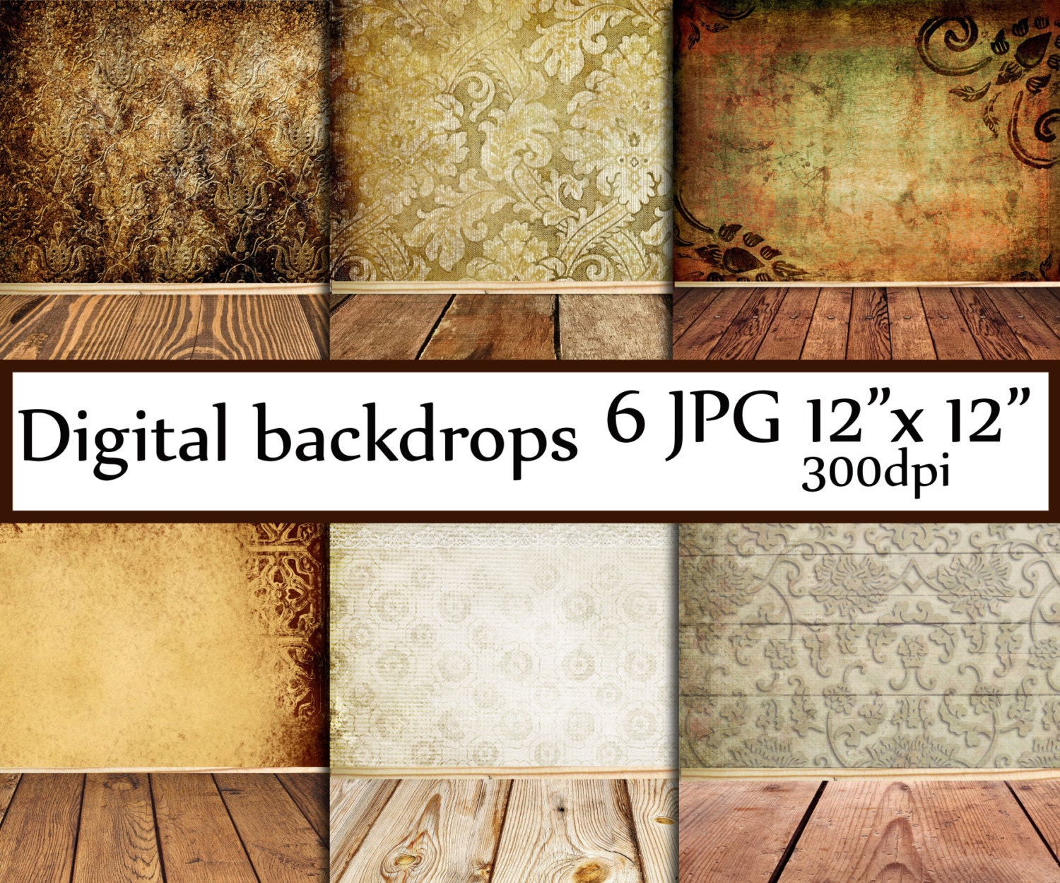Vintage Photography Backdrops