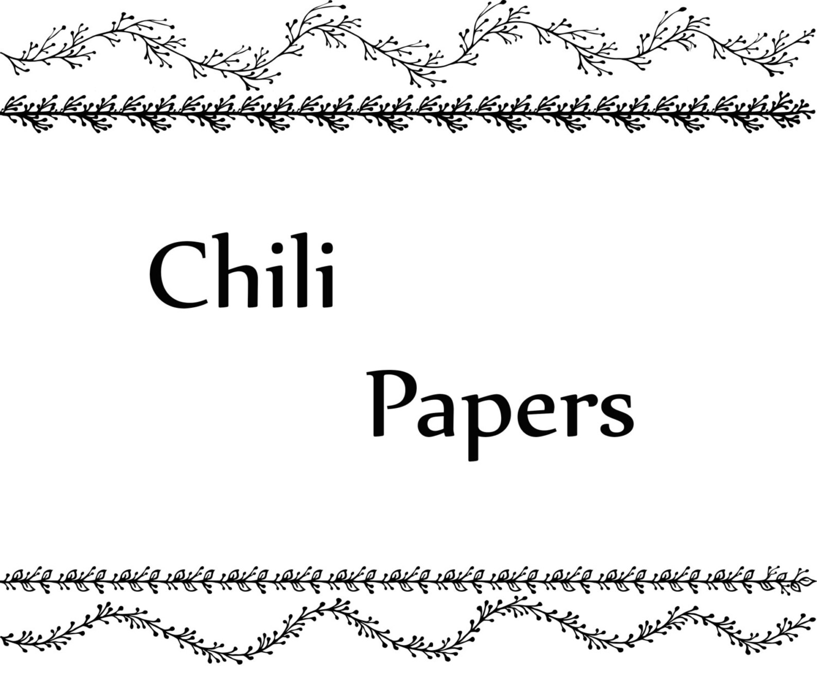 Borders Clipart: borders CLIP Art Floral Borders | Etsy