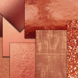 Rose Gold Foil Glitter Papers: "rose GOLD Paper" Rose Gold Backgrounds ...