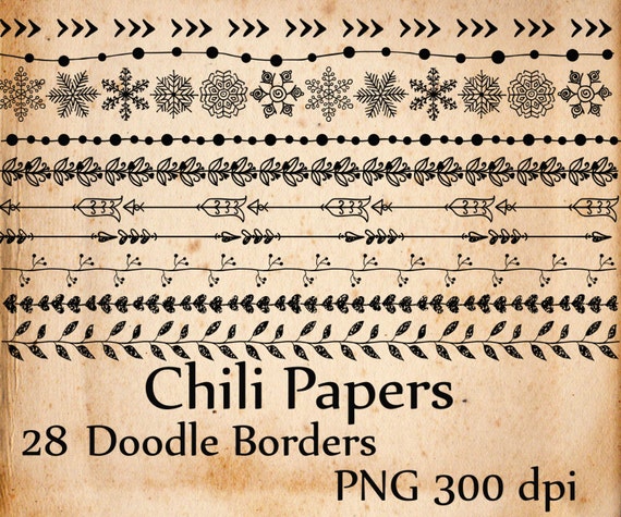 Horizontal Border Clip Art
