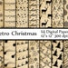 Christmas Digital Paper: christmas Paper Wood Digital Papers Rustic ...