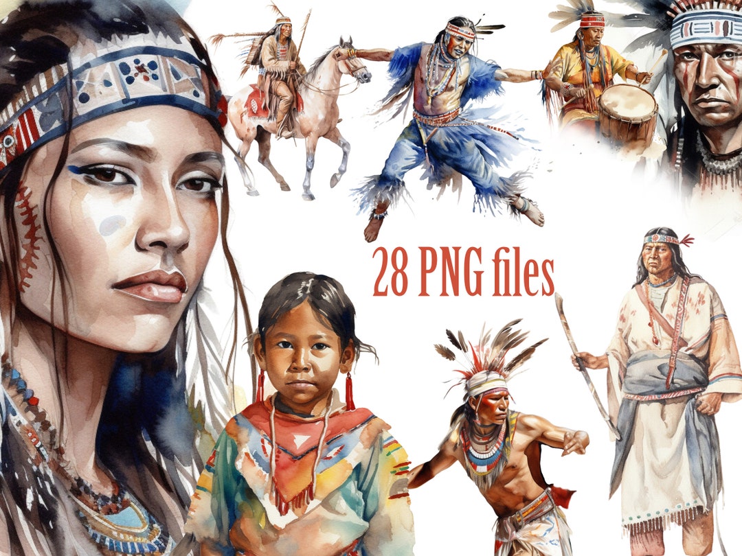 Native Americans Clipart,indians Clipart,native American Dancer,indian ...