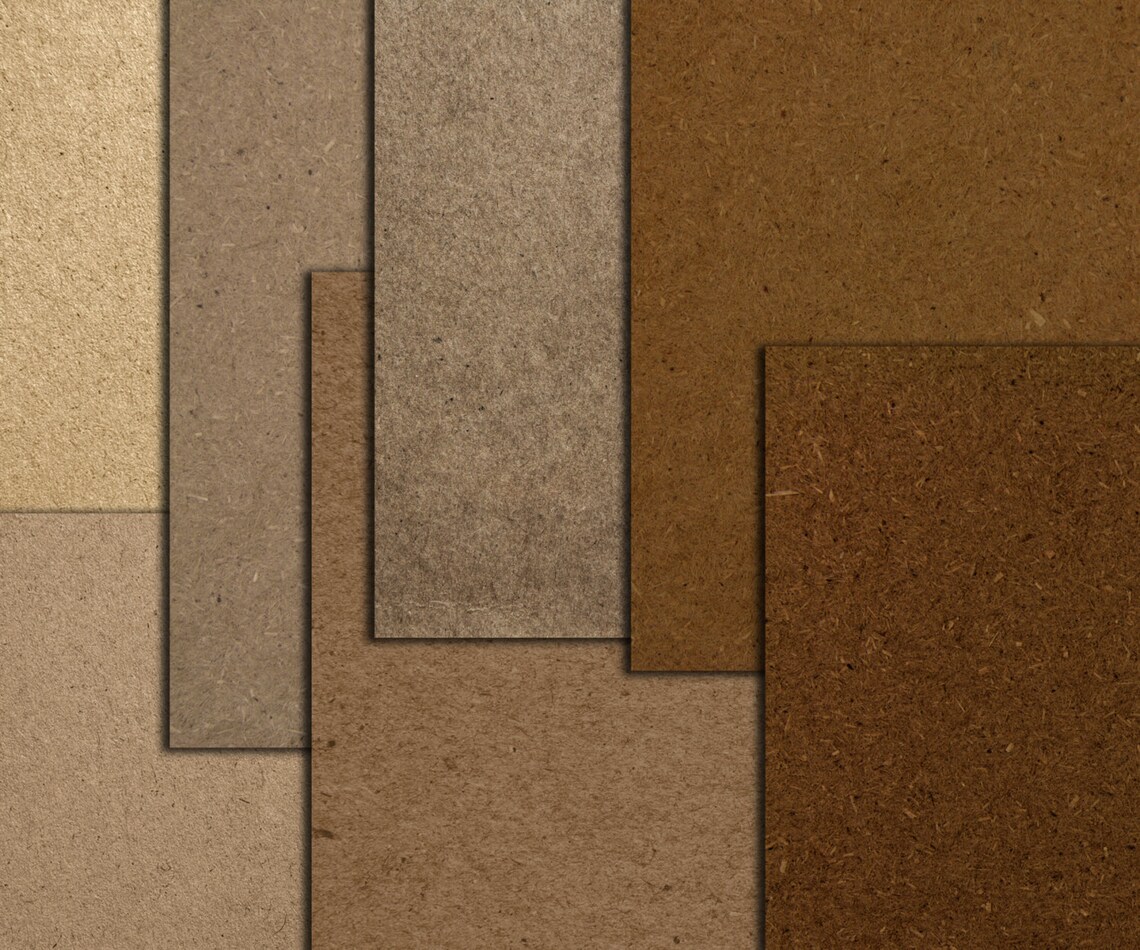 Kraft Digital Paper: craft Papers Scrapbooking | Etsy