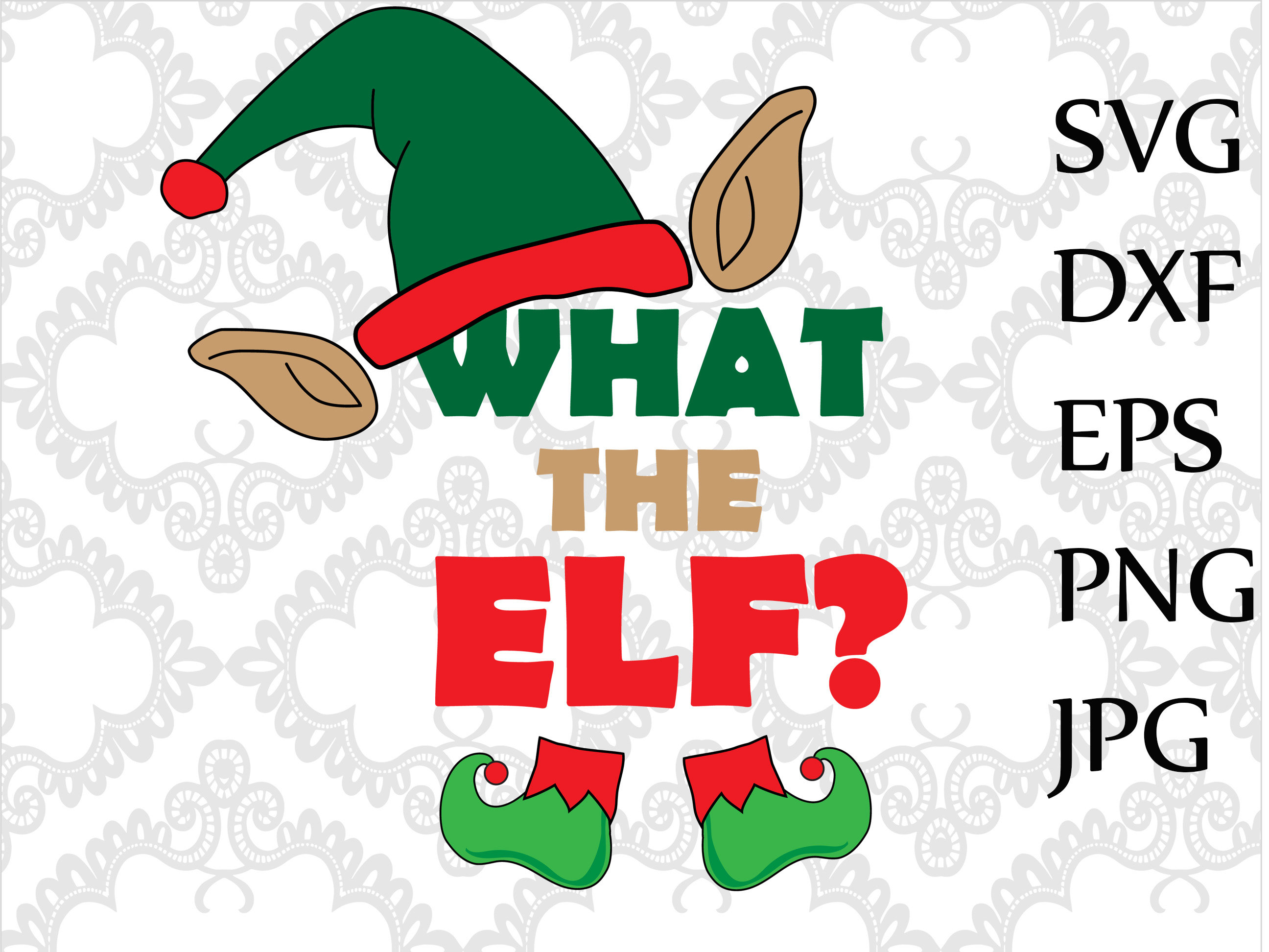 What the Elf Svgchristmas Svgwinter Svgelf Svg - Etsy