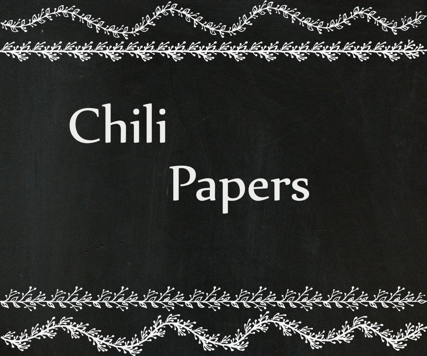 Chalkboard Borders Clipart: chalk BORDERS Clipart - Etsy