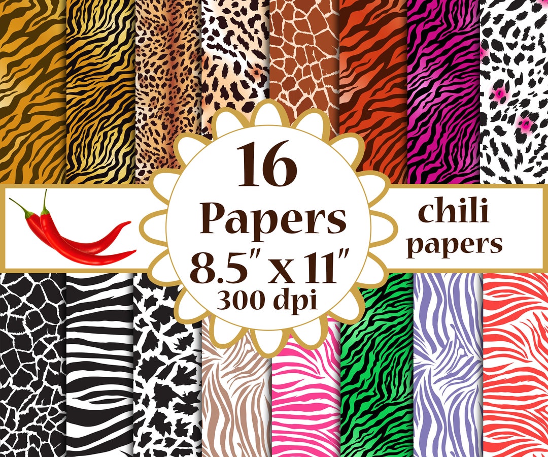 Animal Print Digital Paper: animal PRINT Paper Animal Print Background ...