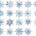 Watercolor Snowflakes Clipart: christmas CLIP Art - Etsy
