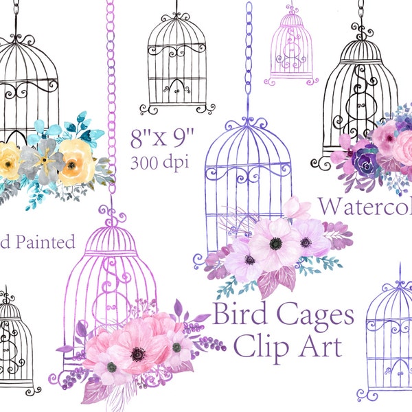 Bird Cage Invitation - Etsy