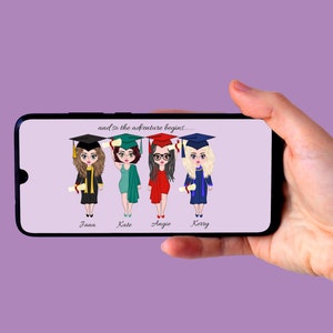 Graduation Girls,chibi Graduation,chibi Girls,graduation Clipart ...