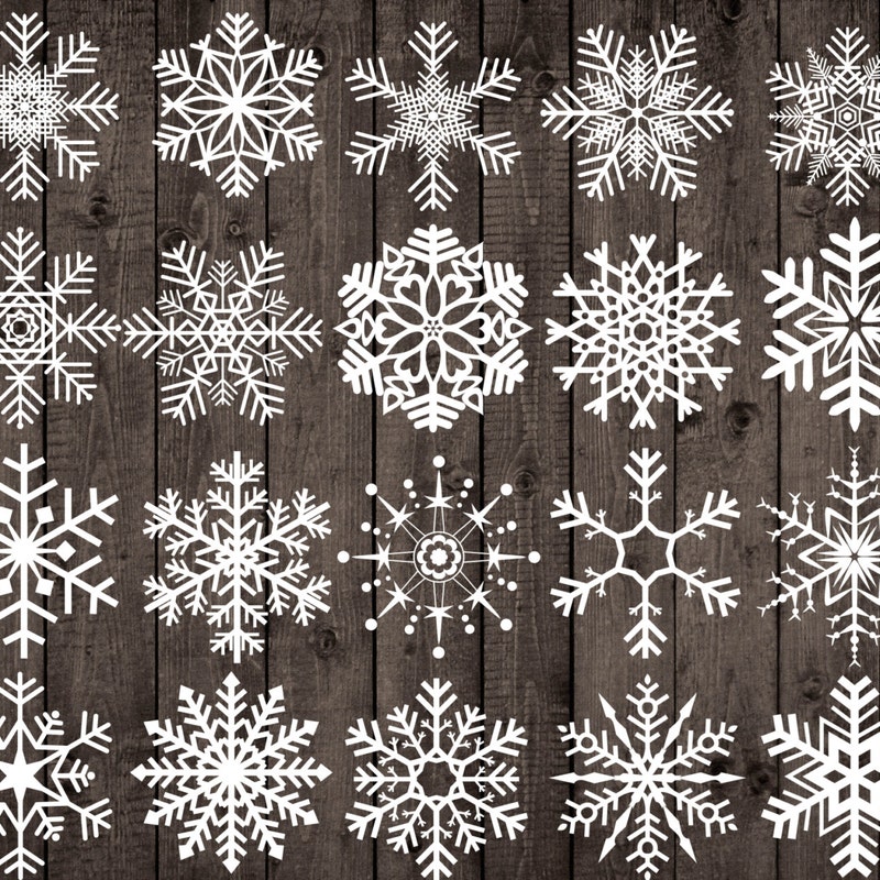 Chalkboard Snowflake - Etsy