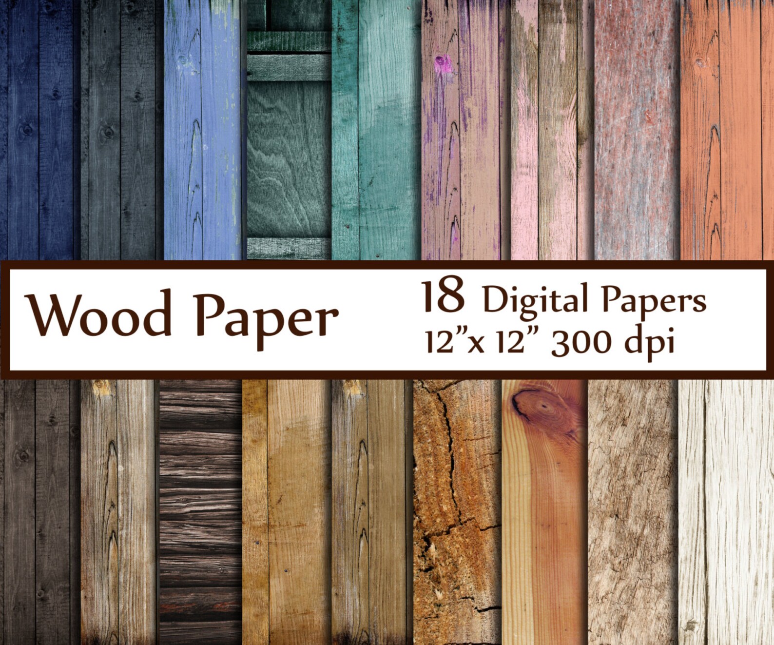 Wood Digital Paper: WOOD PAPER Wood Backdrop | Etsy