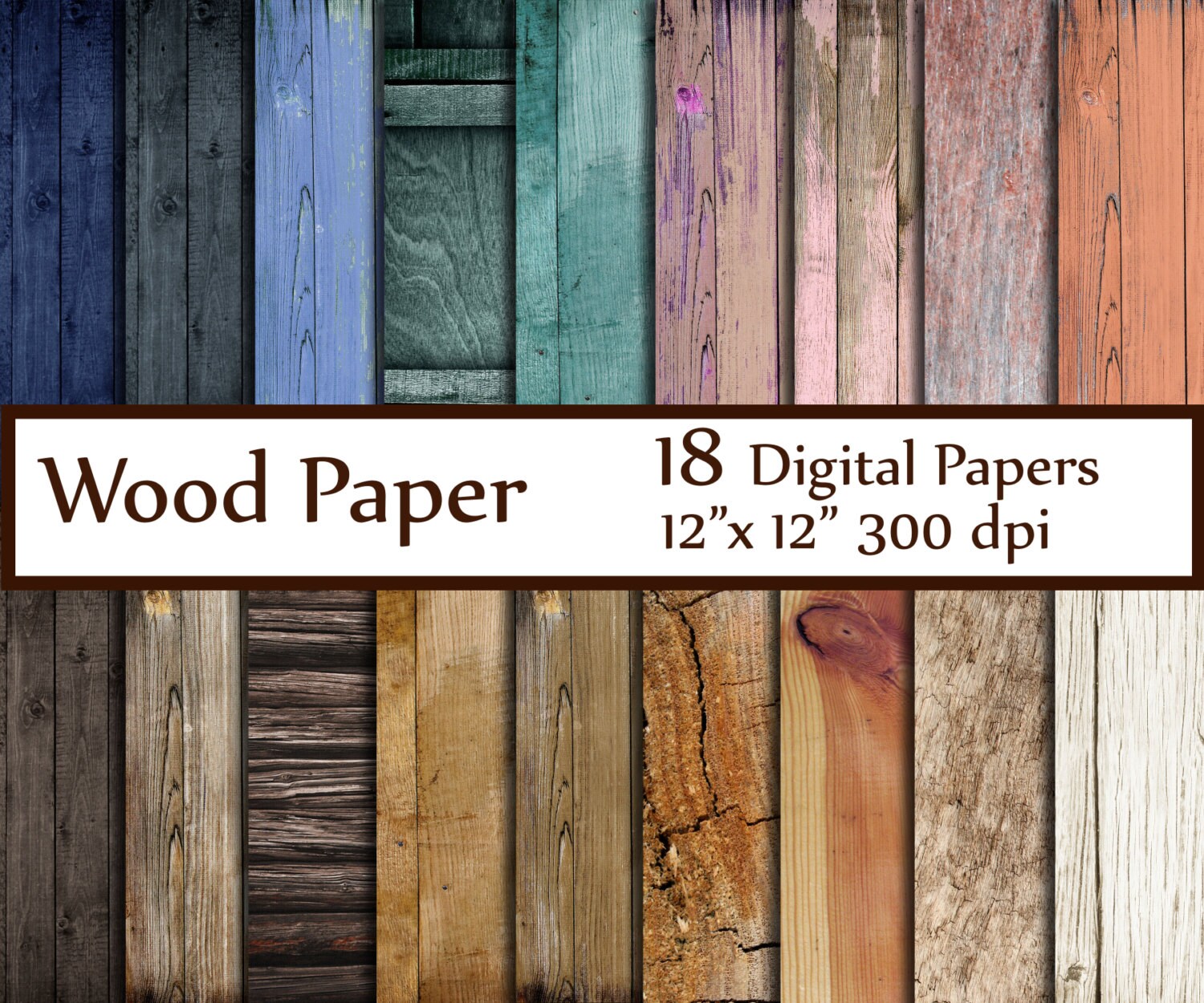 Wood Digital Paper: WOOD PAPER Wood Backdrop | Etsy