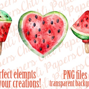 Watermelons Clipart,watercolor Watermelon,summer Fruit Png,watermelon ...