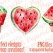 Watermelons Clipart,watercolor Watermelon,summer Fruit Png,watermelon ...