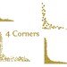 Gold Confetti Frames: "gold Frames" Gold Glitter Frames Gold Glitter ...