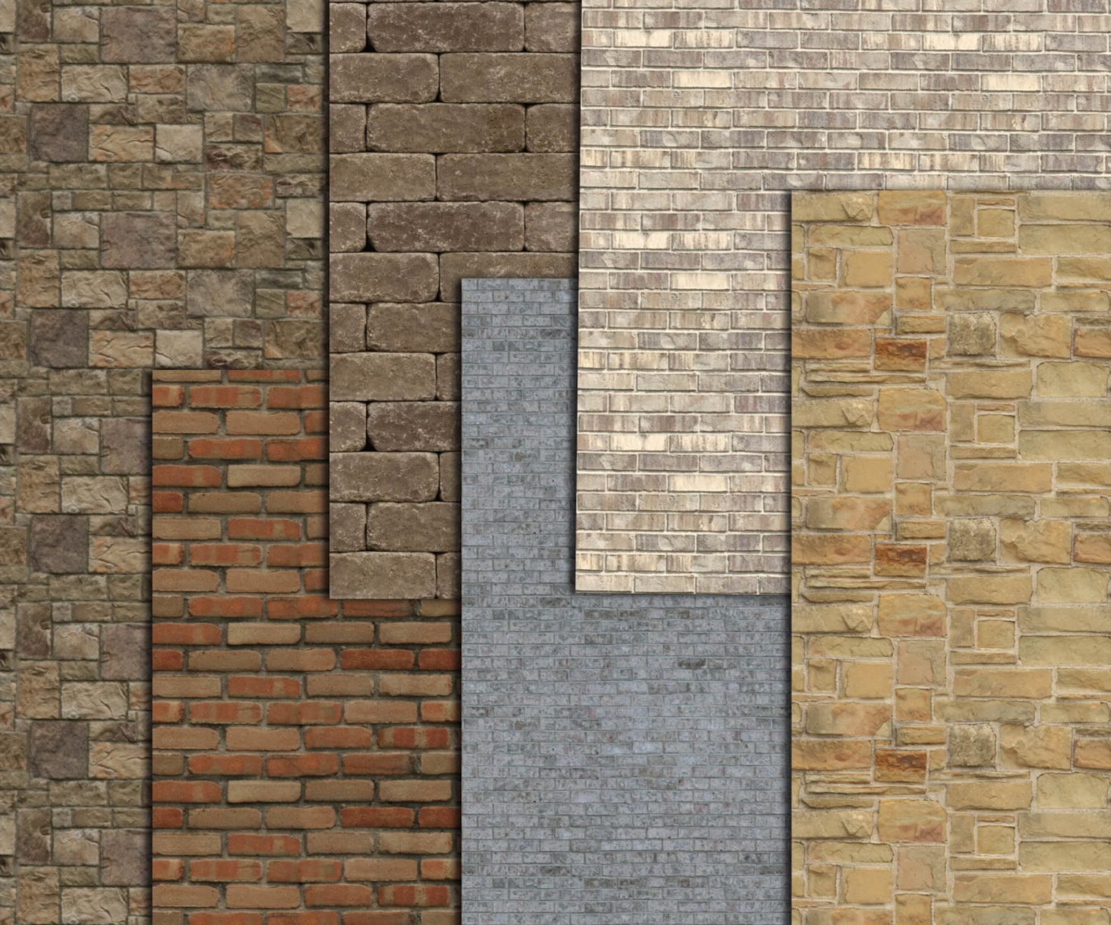 Brick Digital Paper: brick Textures Digital Brick - Etsy