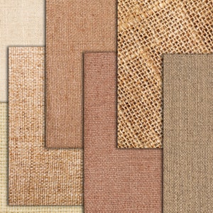 Burlap Digital Paper: "burlap Paper" Craft Paper Linen Texture Paper ...