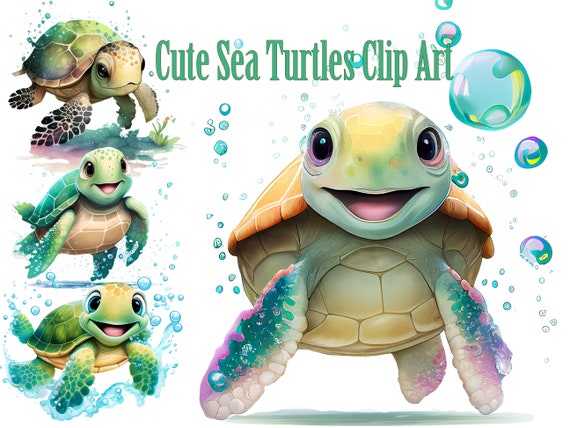 Taking Shower Clip Art Turtle