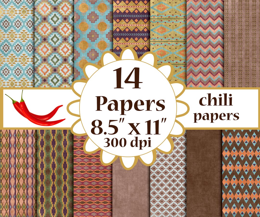 Tribal Digital Paper: tribal Paper Tribal Patterns Aztec Pattern Tribal ...