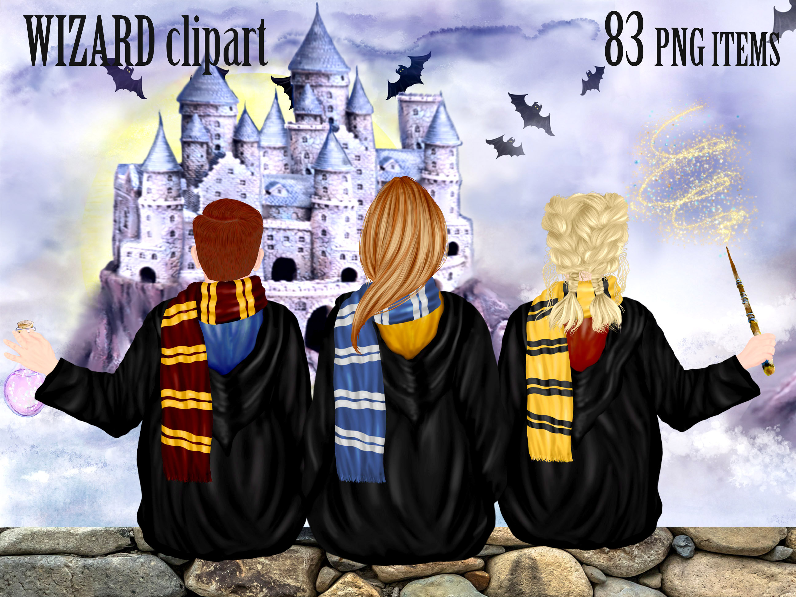 Wizard Robe Clipart