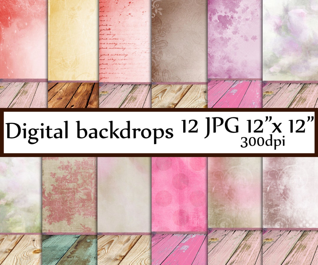 Digital Backdrop Room: "digital Backdrops" Digital Background Girl ...