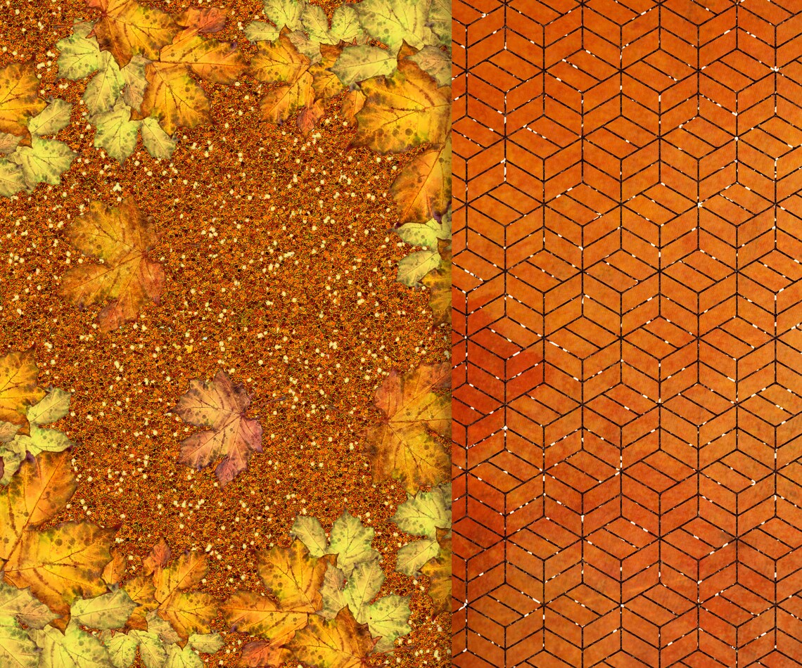 Fall Digital Papers: sunflower PAPER Pack Autumn | Etsy