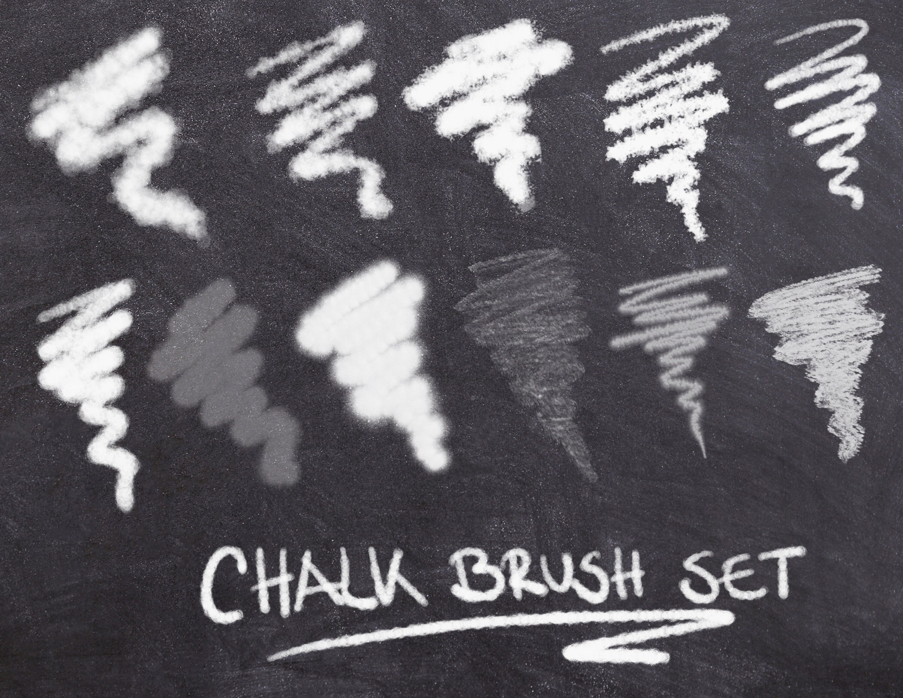 Procreate Pinceles de Tiza: "CHALK BRUSH SET" iPad Pro pinceles ...