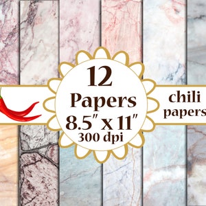 Marble Digital Paper: "marble TEXTURE Paper" Marble Stone Texture ...