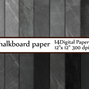 Chalkboard Digital Paper: "chalkboard Paper" Chalkboard Background ...