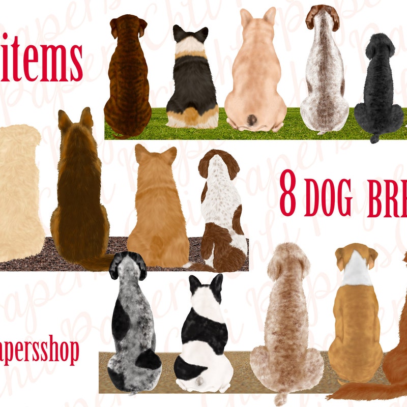 Dog Clip Art - Etsy