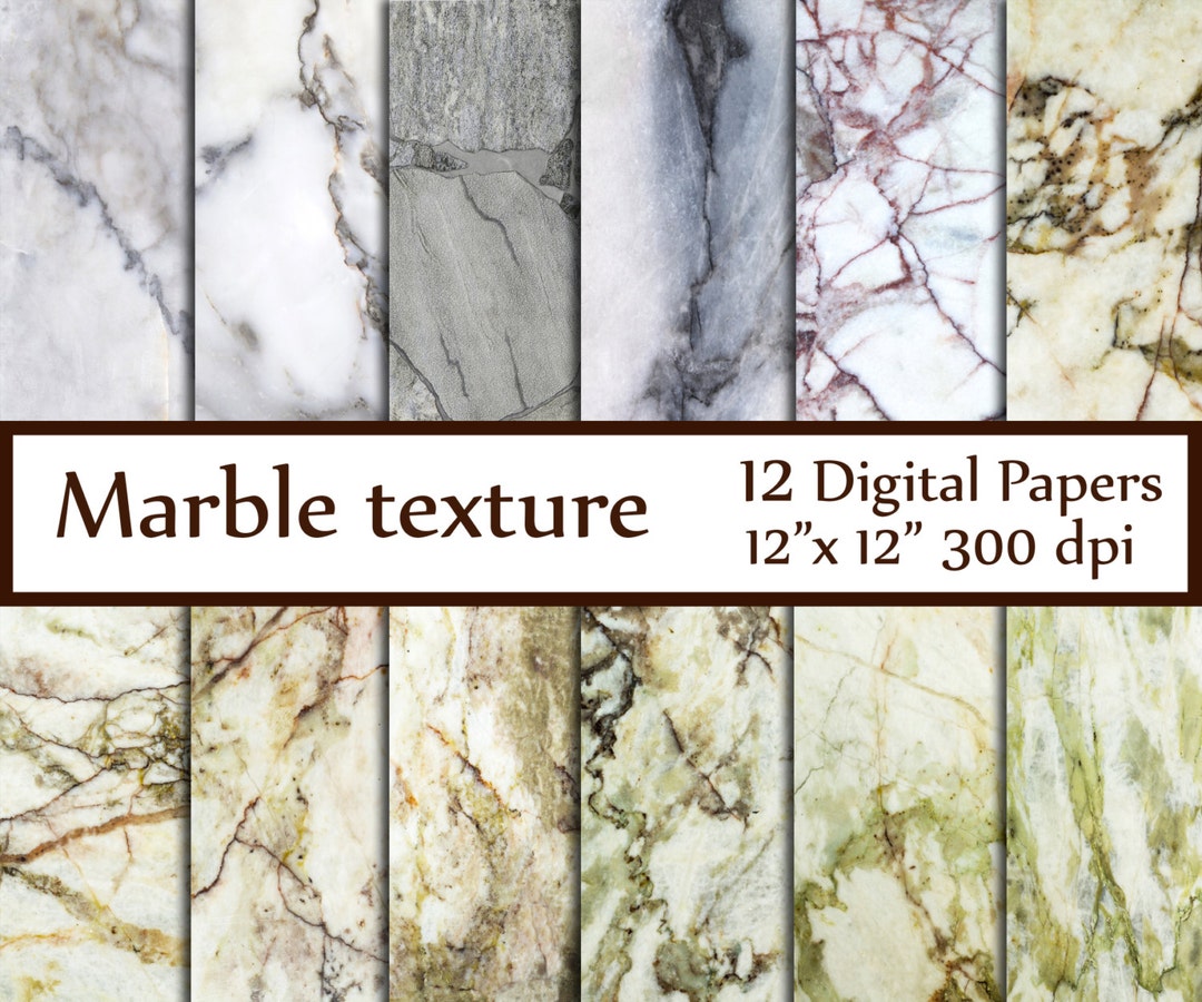 Marble Digital Paper: "marble TEXTURE Paper" Marble Stone Texture ...