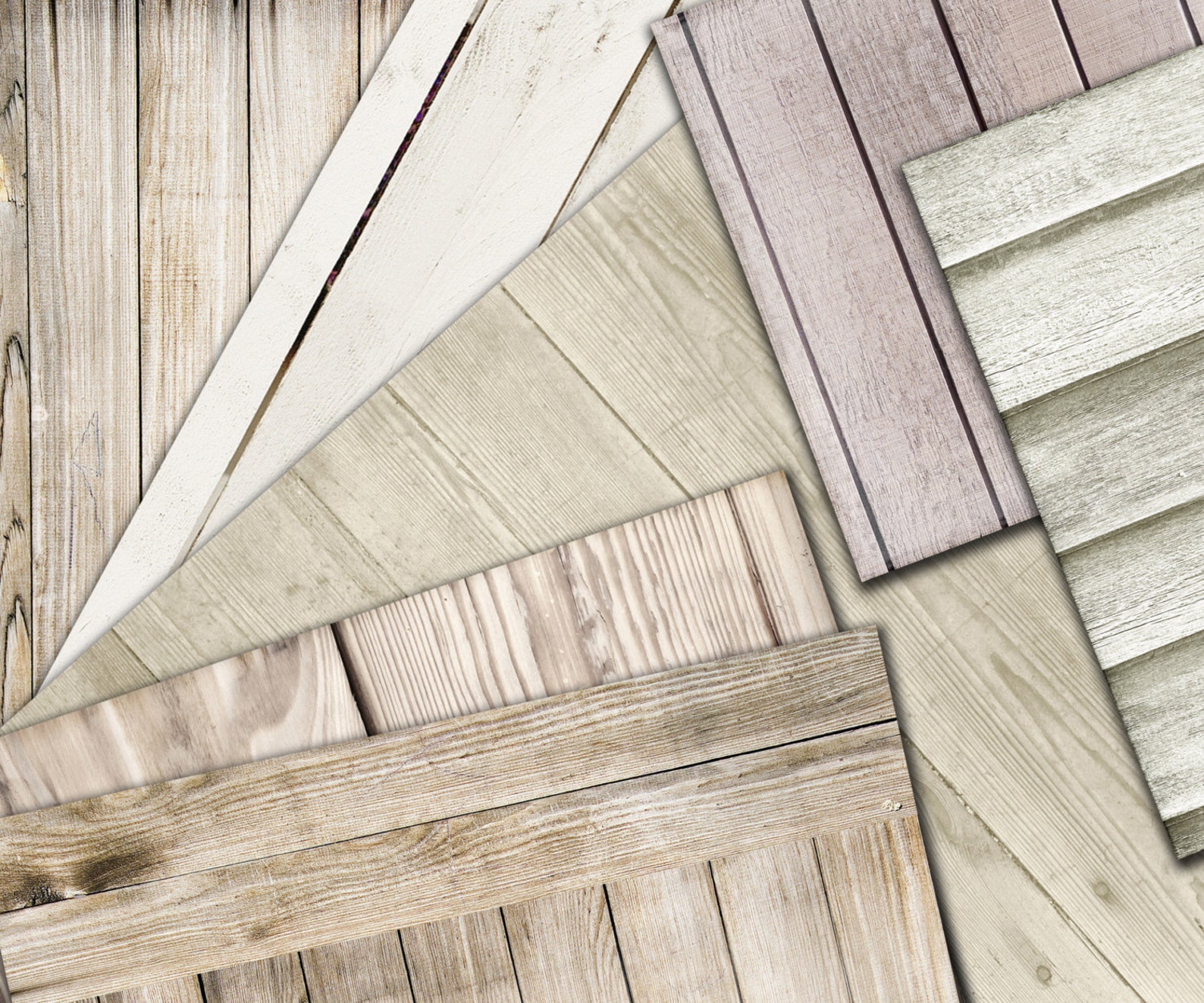 White Wood Digital Paper: wood Paper Shabby Chic - Etsy