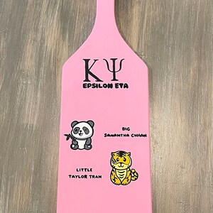 Custom Hand-painted Paddle, Painted Sorority Paddle, Painted Fraternity ...