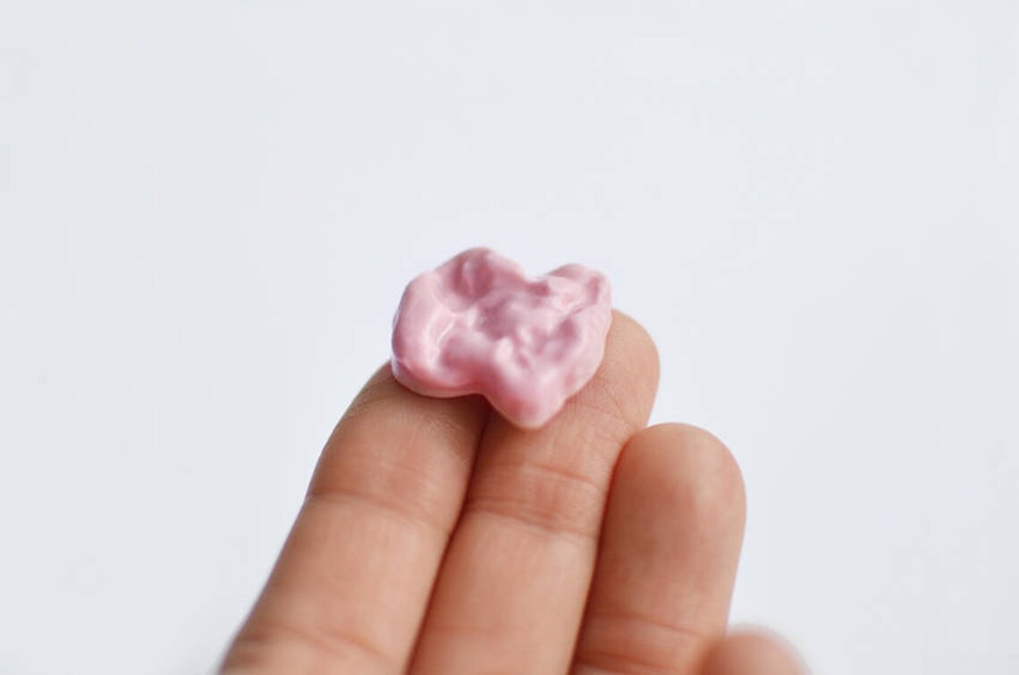 Chewing Gum Pins Pink Porcelain. Bubble Gum Food Jewel. - Etsy
