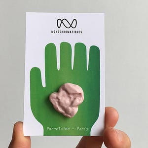 Chewing Gum Pins, Pink Porcelain. Bubble Gum Food Jewel. Candies Sweets ...